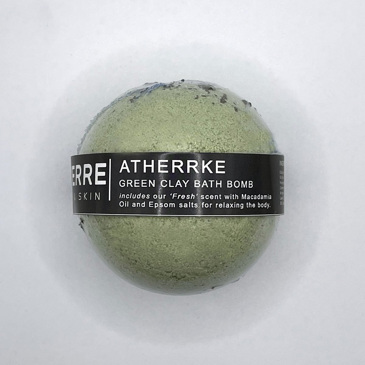 Indigenous Green Clay Bath Bomb - First Nations Gifts