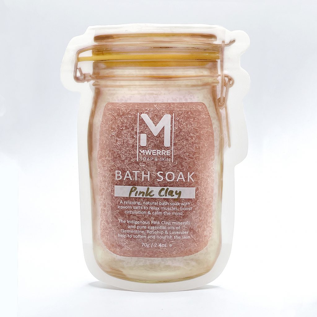 Indigenous 'Pink Clay' - Bath Soak - Mwerre - First Nations Gifts
