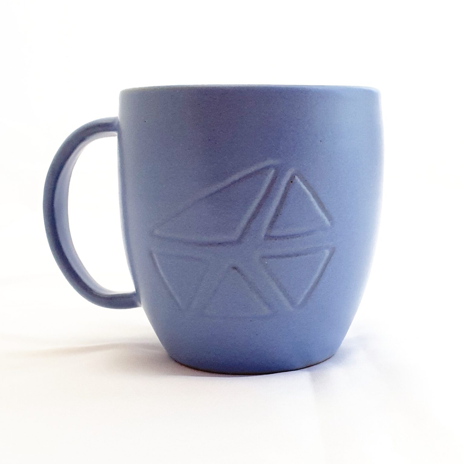 YSB - Rounded Ceramic Mug - Blue | First Nations Gifts