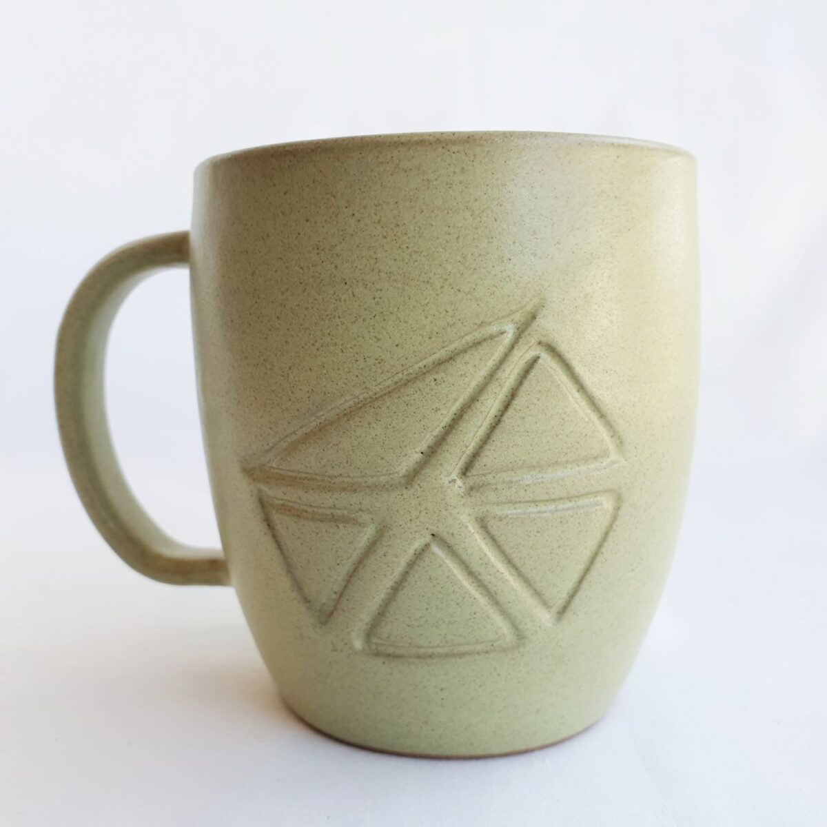 YSB - Rounded Ceramic Mug - Green | First Nations Gifts