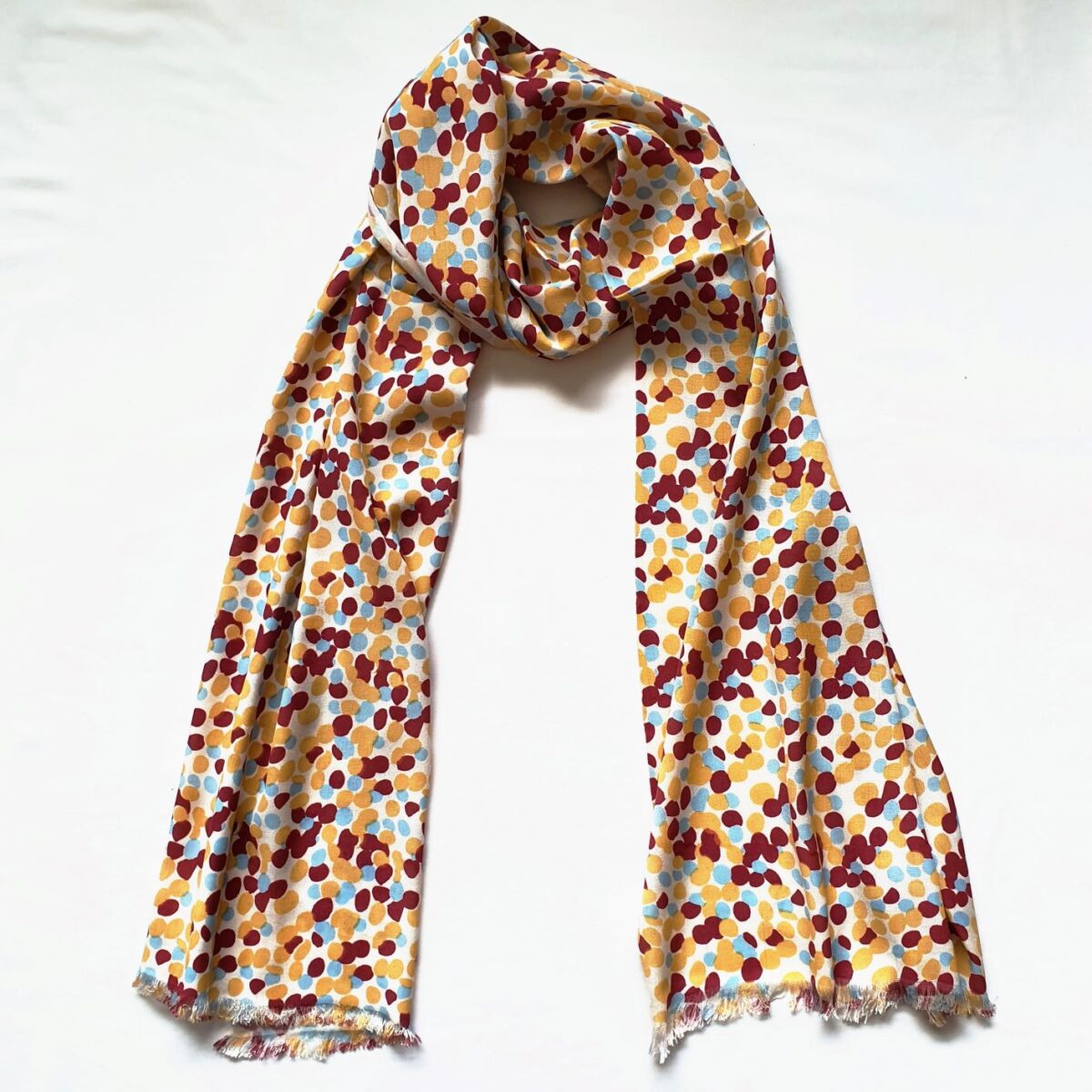 YSB - Yaba Yaba (Ant Home) Scarf - Yellow/Red/Blue | First Nations Gifts